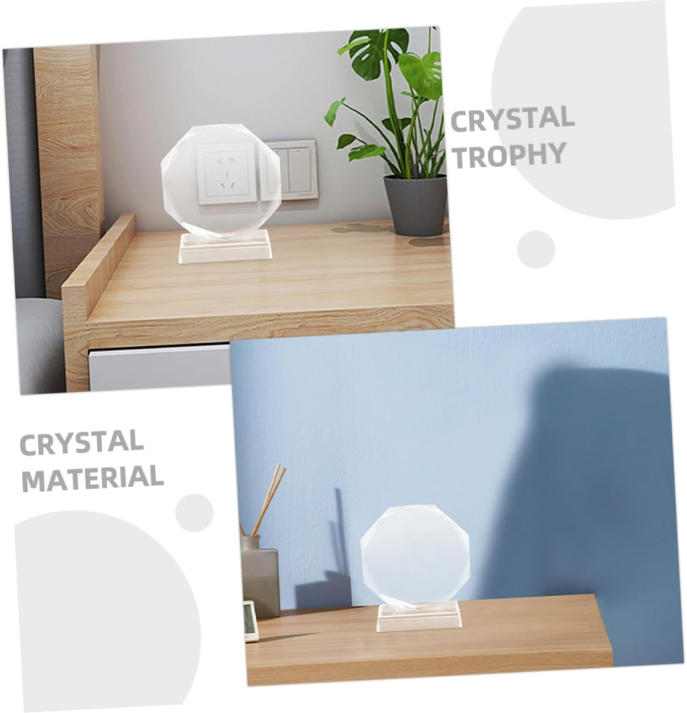 Trophee cristal de sublimation - INVEMAR